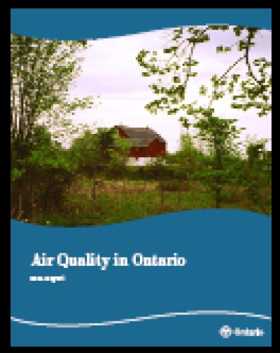 Air Quality in Ontario 2001 Report – Publications Ontario