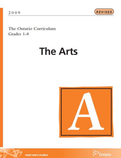 The Ontario Curriculum Grades 1-8 The Ar – Publications Ontario