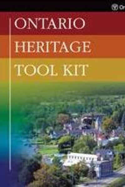 Ontario Heritage Tool Kit (5 Volume UN-B – Publications Ontario