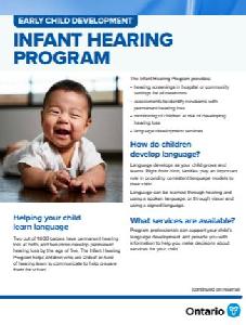 Helping Your Child Learn Language Fact Sheet – Publications Ontario