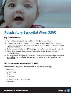 Respiratory Syncytial Virus (RSV) – Publications Ontario