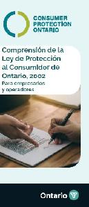 Consumer Protection Ontario Brochure for Businesses (Spanish ...