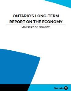 Ont Long-Term Report on the Economy - Publications Ontario