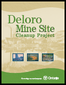 Deloro Mine Site Cleanup Project Brochur – Publications Ontario