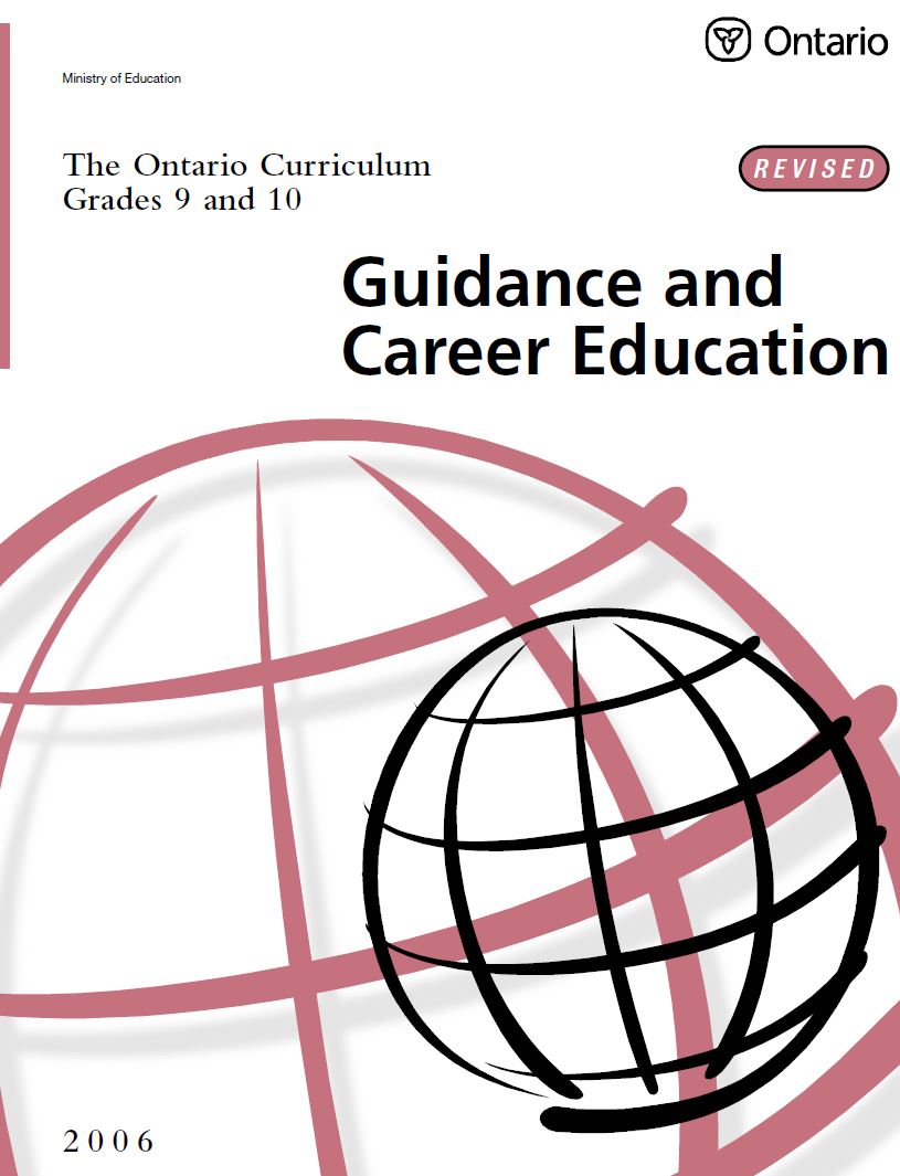 Guidance and Career Education: Ontario C – Publications Ontario