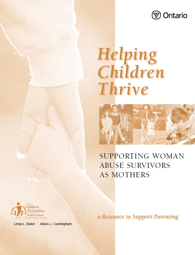 Helping Children Thrive - Support Woman – Publications Ontario