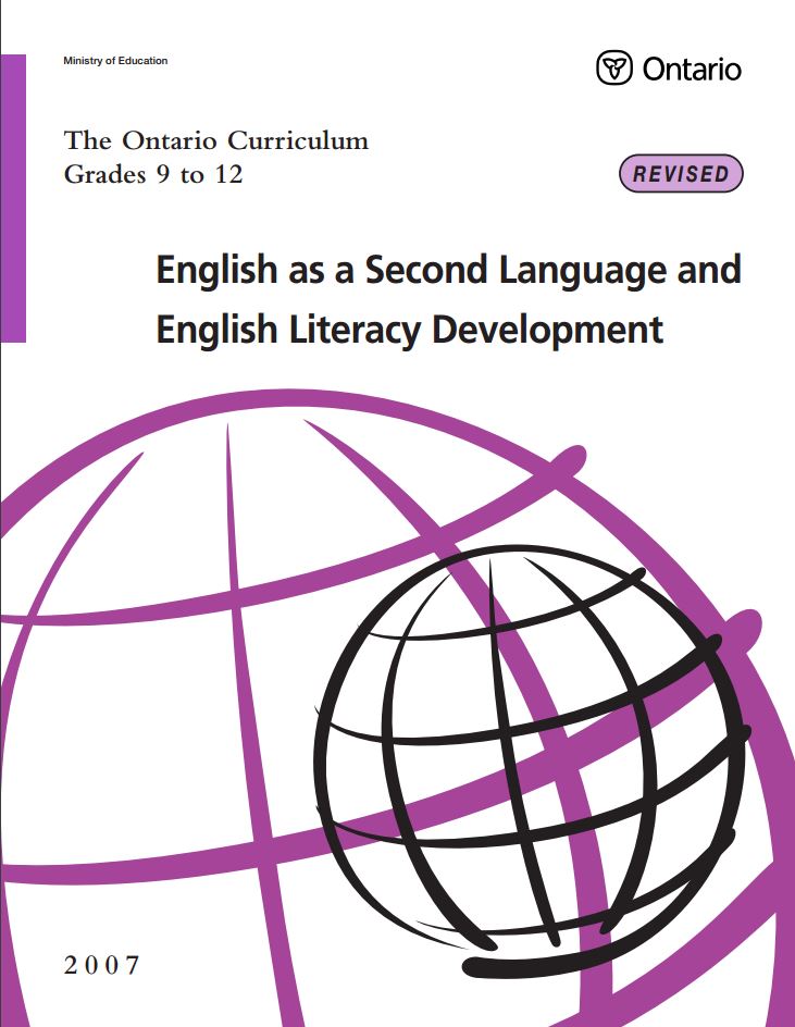 Ontario Curriculum Grades 9 To 12 Engl Publications Ontario Ontario Curriculum Grades 9 To 12 Engl Publications Ontario