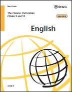 Ontario Curriculum, Grade 9 and 10: Engl – Publications Ontario