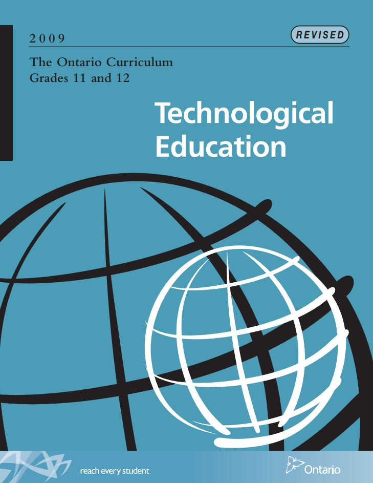 Ontario Curriculum, Grades 11 and 12: Te – Publications Ontario