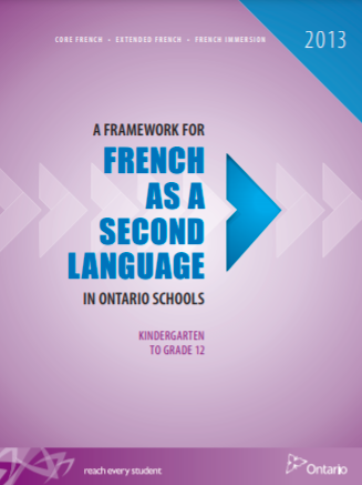 A Framework for French as a Second Langu – Publications Ontario