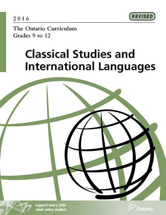 The Ontario Curriculum, Grades 9 to 12: – Publications Ontario