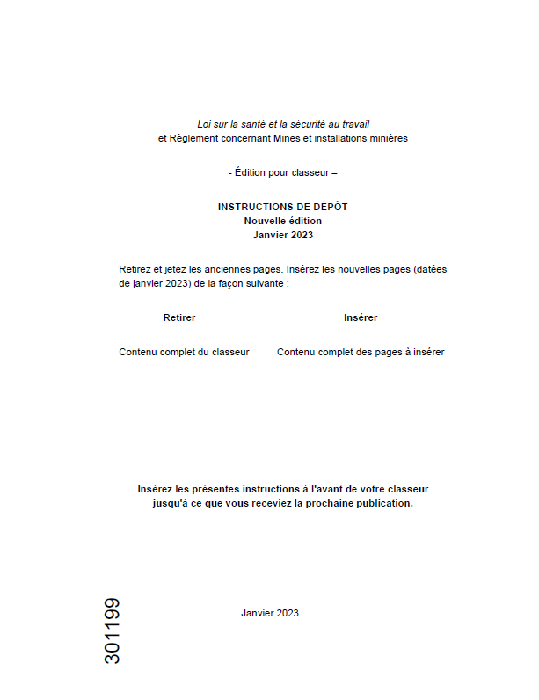 Occupational Health and Safety Act and R – Publications Ontario