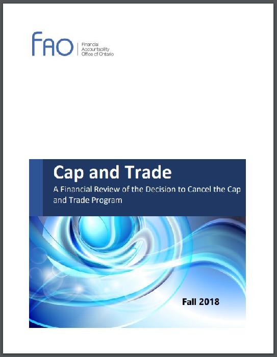 Cap and Trade : A Financial Review of the Decision to Cancel the Cap ...