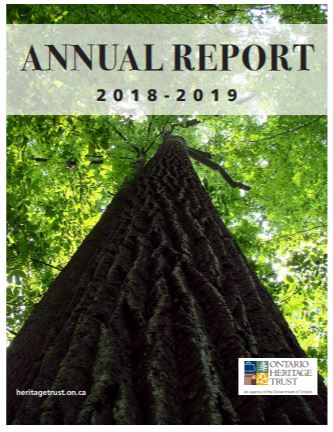A/R Ontario Heritage Trust 2018/19 – Publications Ontario