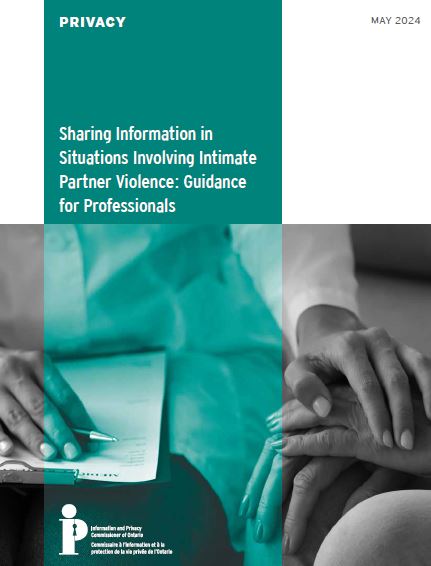 Sharing Info in Situations Involving Intimate Partner Violence ...