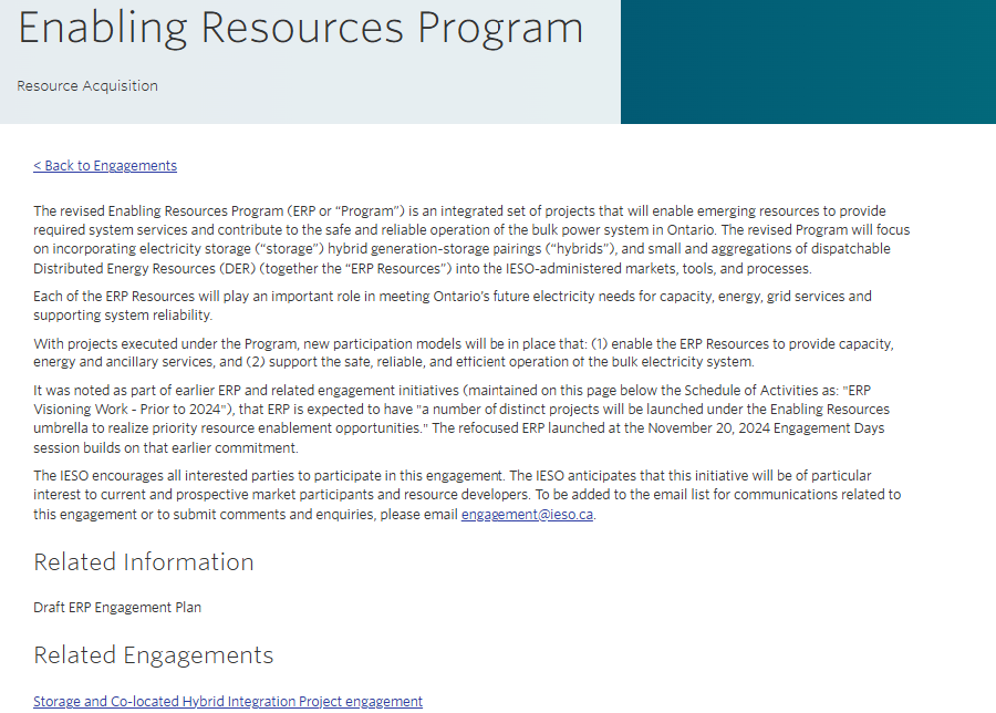 Enabling Resources Program – Publications Ontario